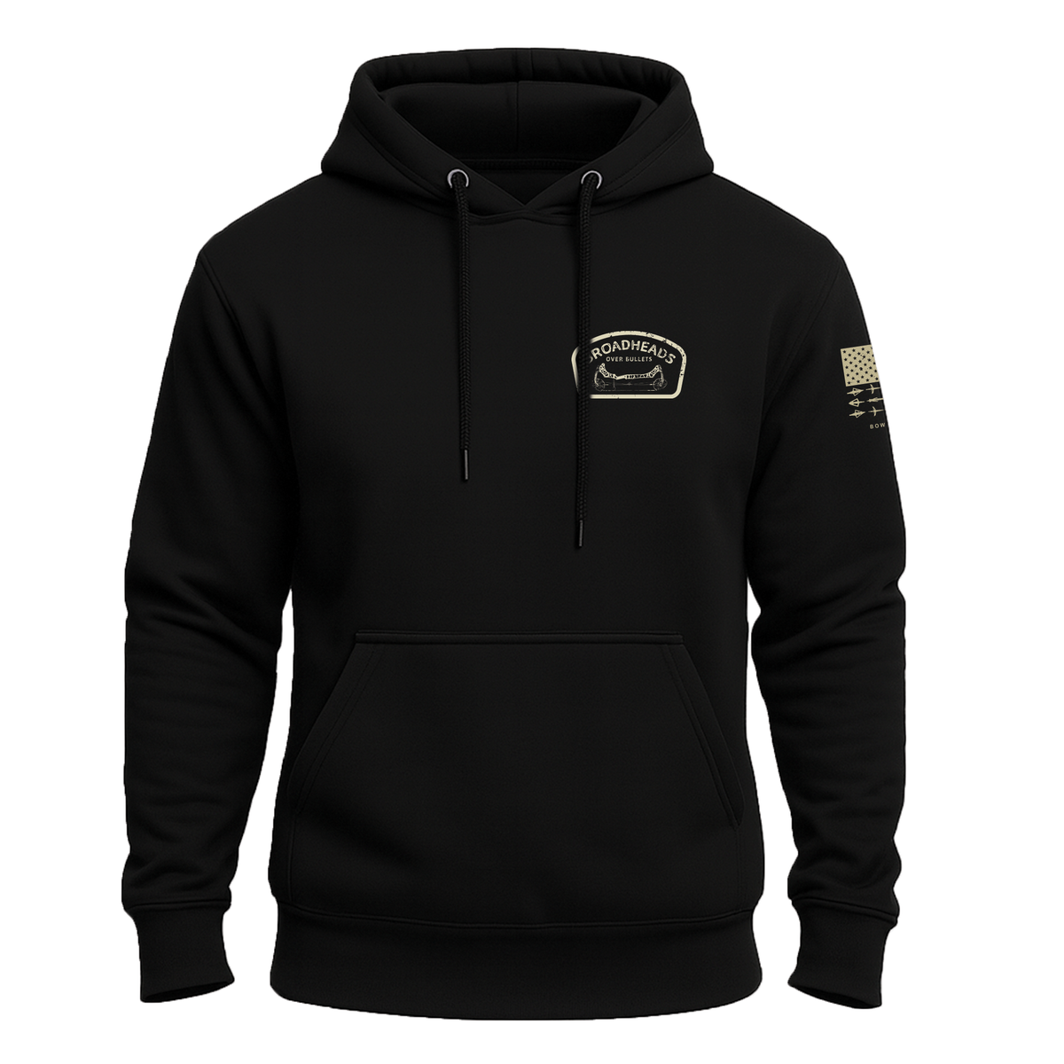 Bow Hunting Lifestyle Apparel - "Broadheads Over Bullets" Hoodie – Bow ...
