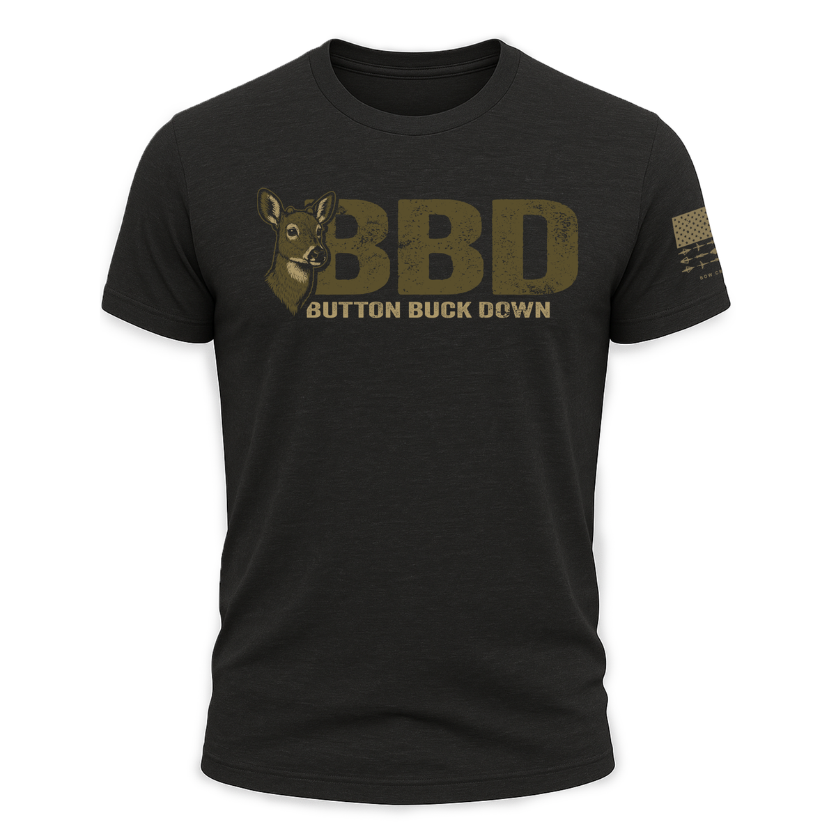 "BBD" Tee - Bow Hunting Tshirt – Bow Crew Apparel - Bow Hunting ...